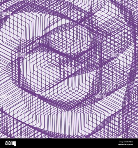 Violet Watercolor Circle Grid Pattern Vector Illustration Stock Vector Image Art Alamy