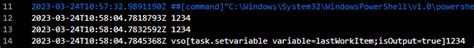 Azure Devops How To Retrieve Powershell Variable Across Tasks Stack Overflow