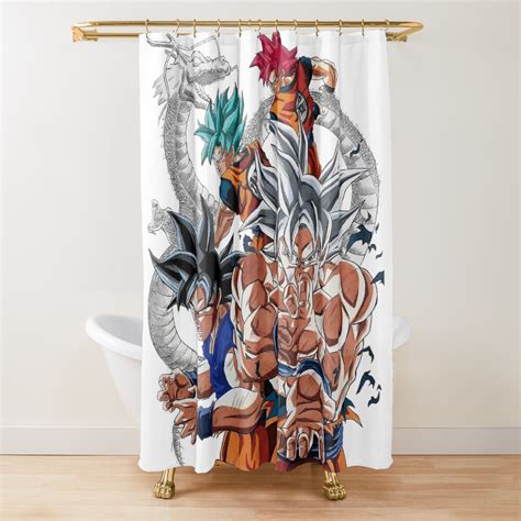 Tribute Dragon Ball Shower Curtain