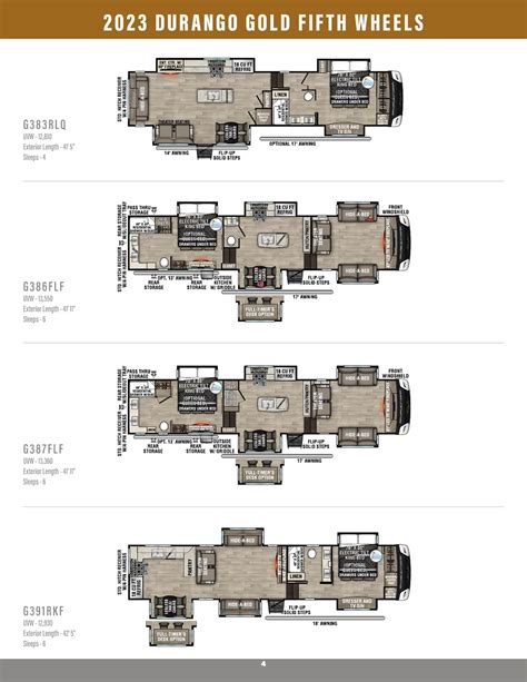 2023 Kz Rv Durango Gold Brochure Download Rv Brochures