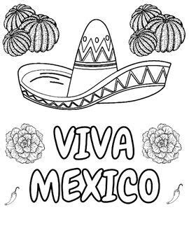 Mexican Fiesta Coloring Pages Sketch Coloring Page