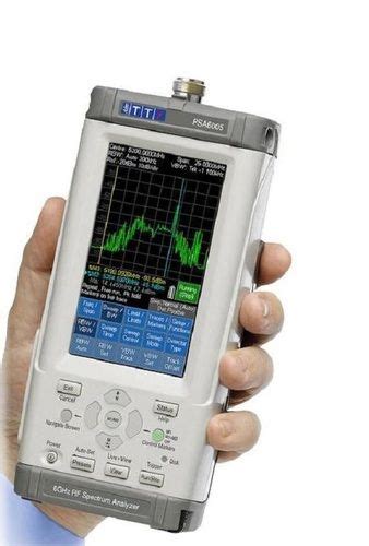 Handheld Portable Spectrum Analyzer Abs Frequency Range 9khz To 7 5ghz Accuracy 99 99