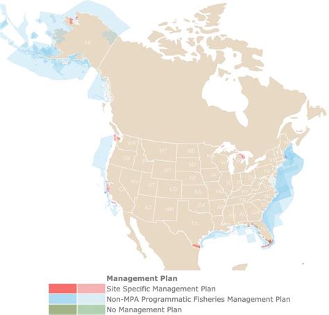 U S Marine Protected Areas Map Area Map Interactive Map Us Marine