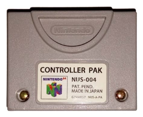 Buy N64 Official Controller Pak Memory Card NUS 004 N64 Australia