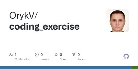 Github Orykvcodingexercise