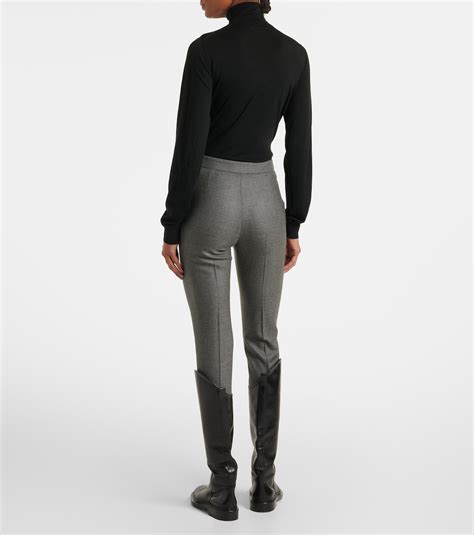Mick Cashmere Slim Pants In Grey Loro Piana Mytheresa