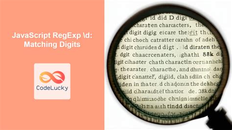 Javascript Regexp Test Method Testing Regular Expressions Codelucky