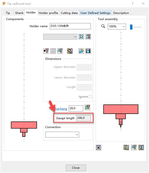 solved macro command for getting the gauge length autodesk community