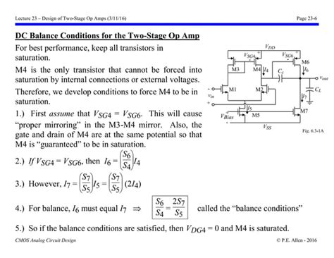 DESIGN OF TWO STAGE OP AMPS Pdf Business Accounting Finance Business