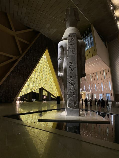 Gallery Of Exploring The Grand Egyptian Museum Through Photography