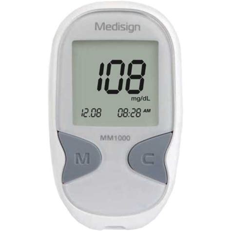 Medisign Mm1000 Blood Glucose Test Meter