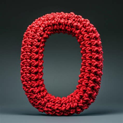 Premium Photo Numerical Number Zero In Creative Digital Art Style