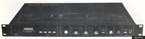 Yamaha R1000 Digital Reverb Hsr Jan 84