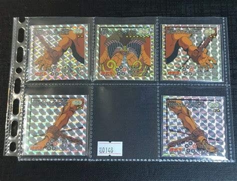 Yu Gi Oh Adesivo Vintage Giapponese Amada Retsuden Set Completo