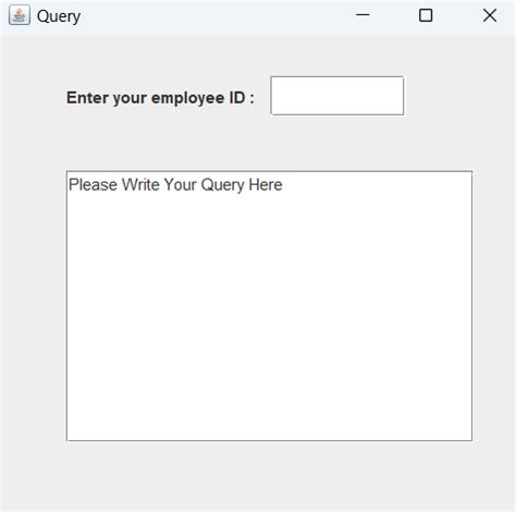 GitHub Shriyans Employee Management System Java Swing