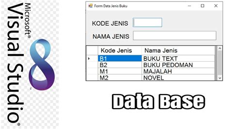 Data Base Visual Basic Youtube