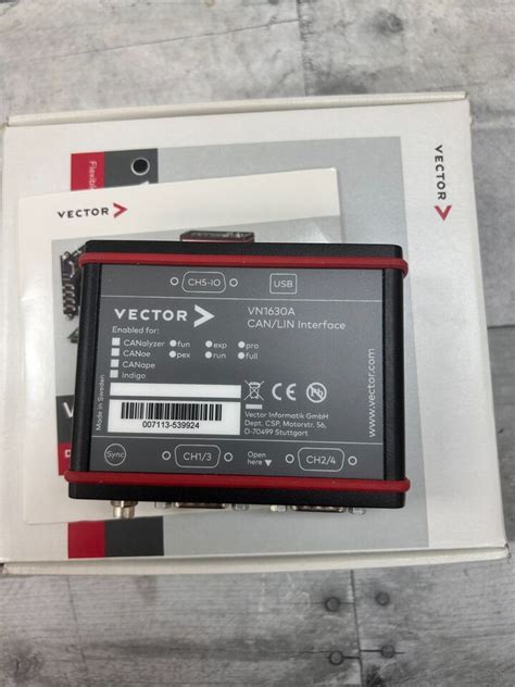 vector vn1630a can lin interface ebay