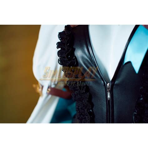 Genshin Impact Lynette Cosplay Costume With Wig