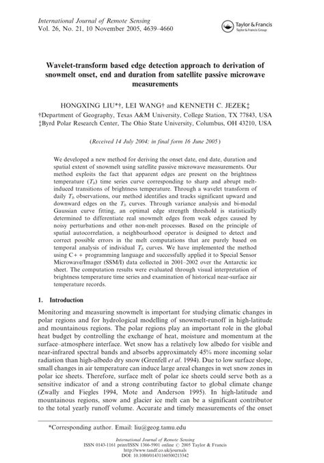 pdf wavelet‐transform based edge detection approach to derivation of