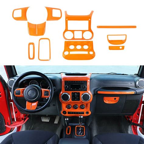 Jeep Wrangler Interior Trim Kit Black Cabinets Matttroy