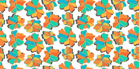 그루비 70 년대 히피 벡터 원활한 패턴 재미 있는 산성 꽃 무지개 사랑 트렌디 한 복고풍 환각 만화 스타일의 벡터 패턴 벡터 배경 3d 효과 히피 꽃 1960 1969