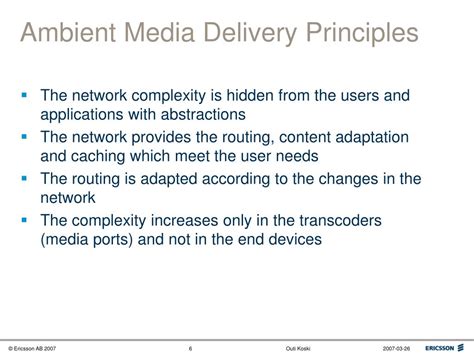 Ppt Ambient Networks Media Delivery In The 3gpp Framework Powerpoint Presentation Id3916325