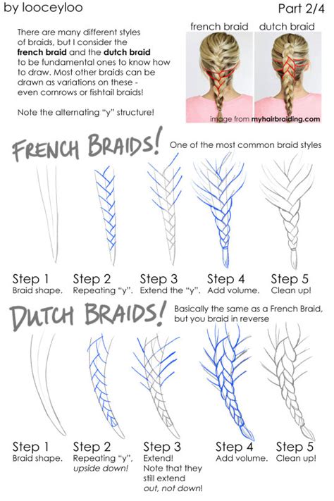 How To Draw Braids Tumblr