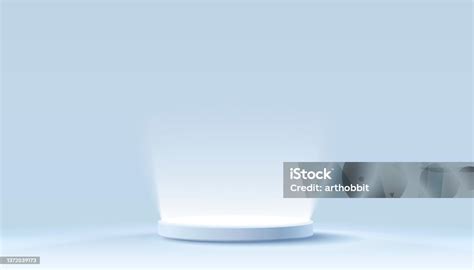 조명 무대 연단 장면 수상 장식 요소 배경무대 연단 벡터 일러스트레이션 서 있기에 대한 스톡 벡터 아트 및 기타 이미지 서 있기 3차원 형태 디지털 생성 이미지