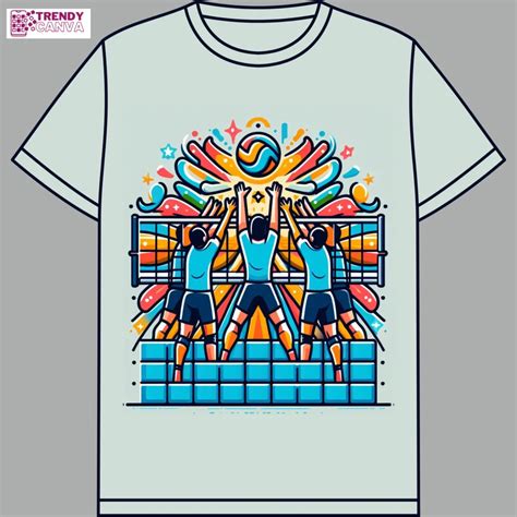 40 Best Creative Volleyball Shirt Designs 2025 Trendy Canva