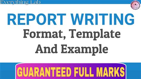 Printable Report Writing Format 20 Examples Format Pdf 51 Off