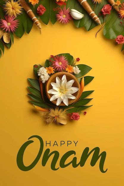 Onam Theme Background