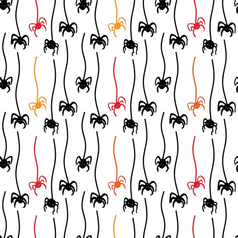 Spider Web Seamless Pattern 11999561 Vector Art At Vecteezy