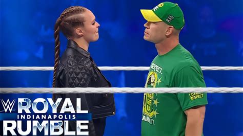Ronda Rousey Vs John Cena Full Match Wwe January 24 2025 Youtube
