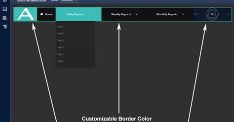 Amitec Navigation Menu For Pi Vision