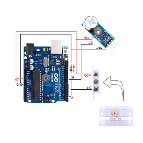 สอนใช้งาน Arduino Mc 31b สวิตช์แม่เหล็ก ประตูหน้าต่าง Magnetic Door Window Switch Sensor ขาย