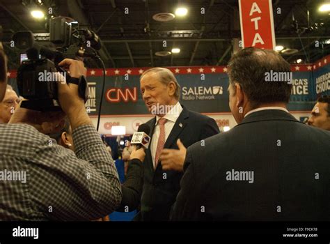 Las Vegas Nevada Usa 15th Dec 2015 Ten Republican Candidates Took