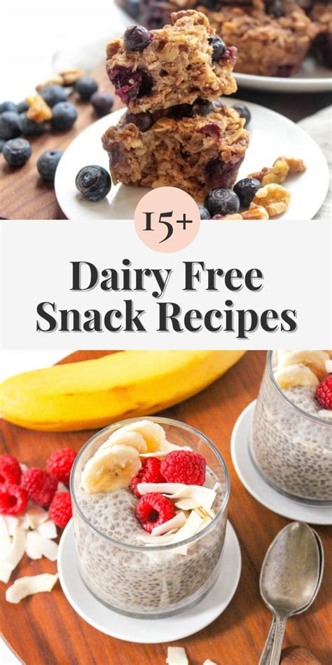 15 Best Dairy Free Snacks To Make Fannetastic Food