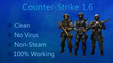 Counter Strike 1 6 Clean And Non Steam Version [100 Working] Youtube