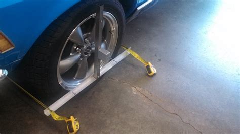 My Diy Alignment Tools Vintage Mustang Forums