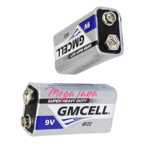 Jual Baterai 9v Gmcell Baterai Kotak 9v Merek Gmcell Shopee Indonesia