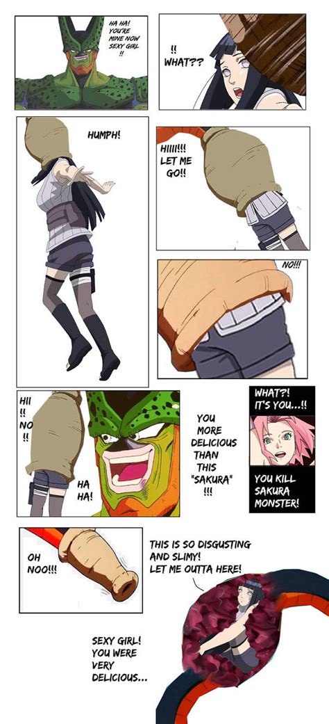 Cell Absorbs Hinata Comics By Cellvor On Deviantart