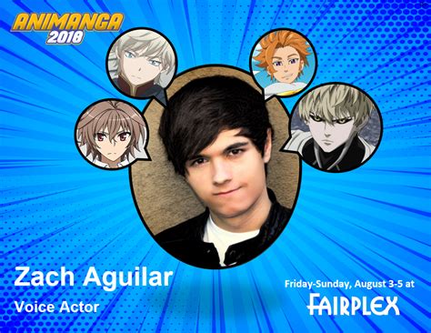 Zach Aguilar Is Coming To Animanga2018 Voice Of Genos In Onepunchman