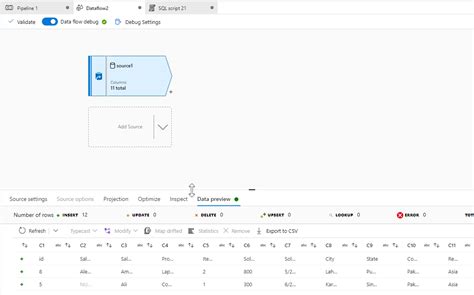 error generated when i try to import schema into dataflow from dataverse lake database tables