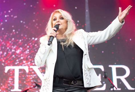 Bonnie Tyler Performs Hit Songs Total Eclipse Of The Heart And Holding