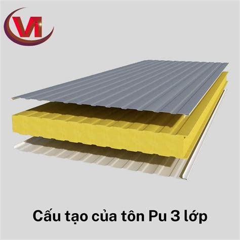 1 Báo Giá Tôn Pu 3 Lớp Cách Nhiệt Chính Hãng Giá Tốt