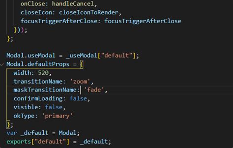 Modal Can T Close And The Animation Don T Work Issue Ant Design Ant Design GitHub