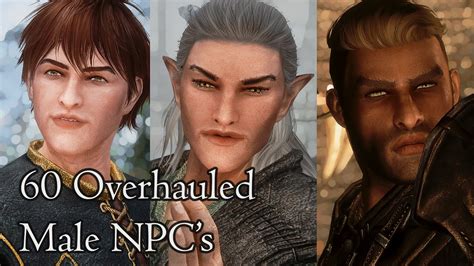 Skyrim Mods Pandorables Npcs Males Le And Se Youtube