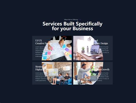 网页布局鼠标悬停hover样式设计案例 17素材网