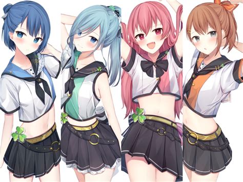 Hanasato Minori Kiritani Haruka Momoi Airi And Hinomori Shizuku