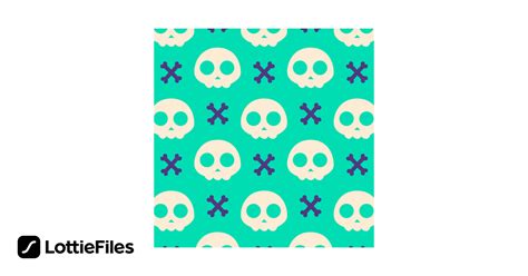 Free Halloween Skeleton Pattern Animation By Sepideh Yazdi Lottiefiles